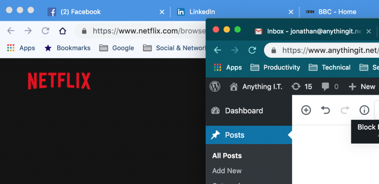 How to run two (or multiple) Chrome or Microsoft Edge browsers (or ...